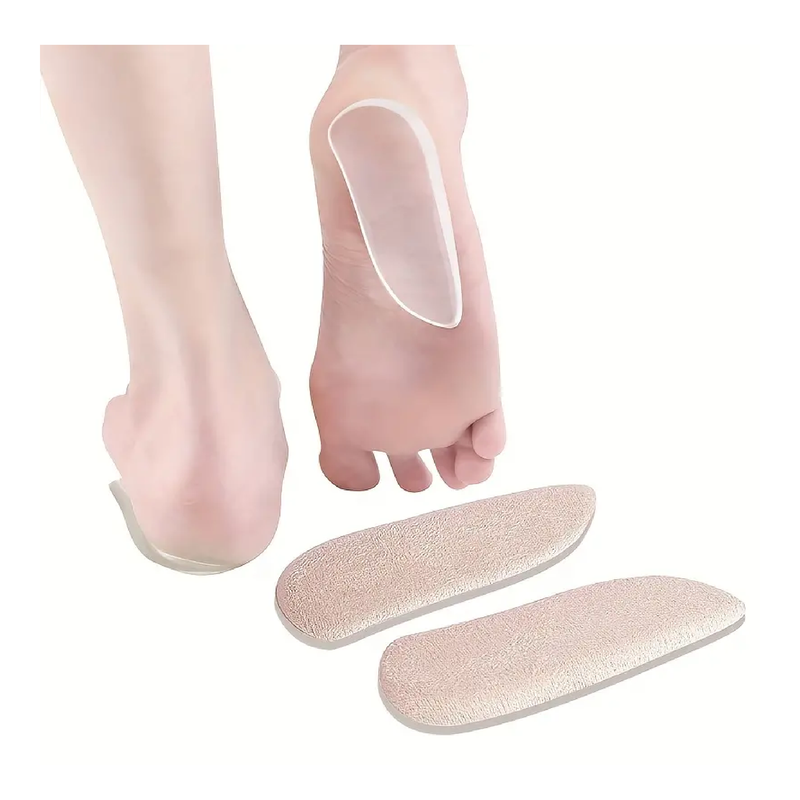 Apex Gel Insoles Tebru Silicone Leg Correction Insoles, O/X Type Wedge Heel