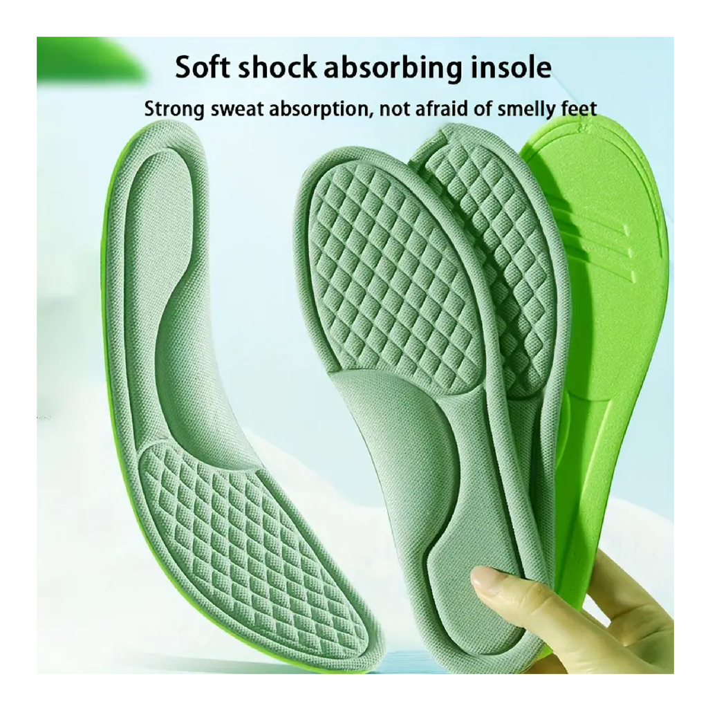 3pairs Free To Cut Sports & Fitness Insole, Anti-skid Comfortable Inso