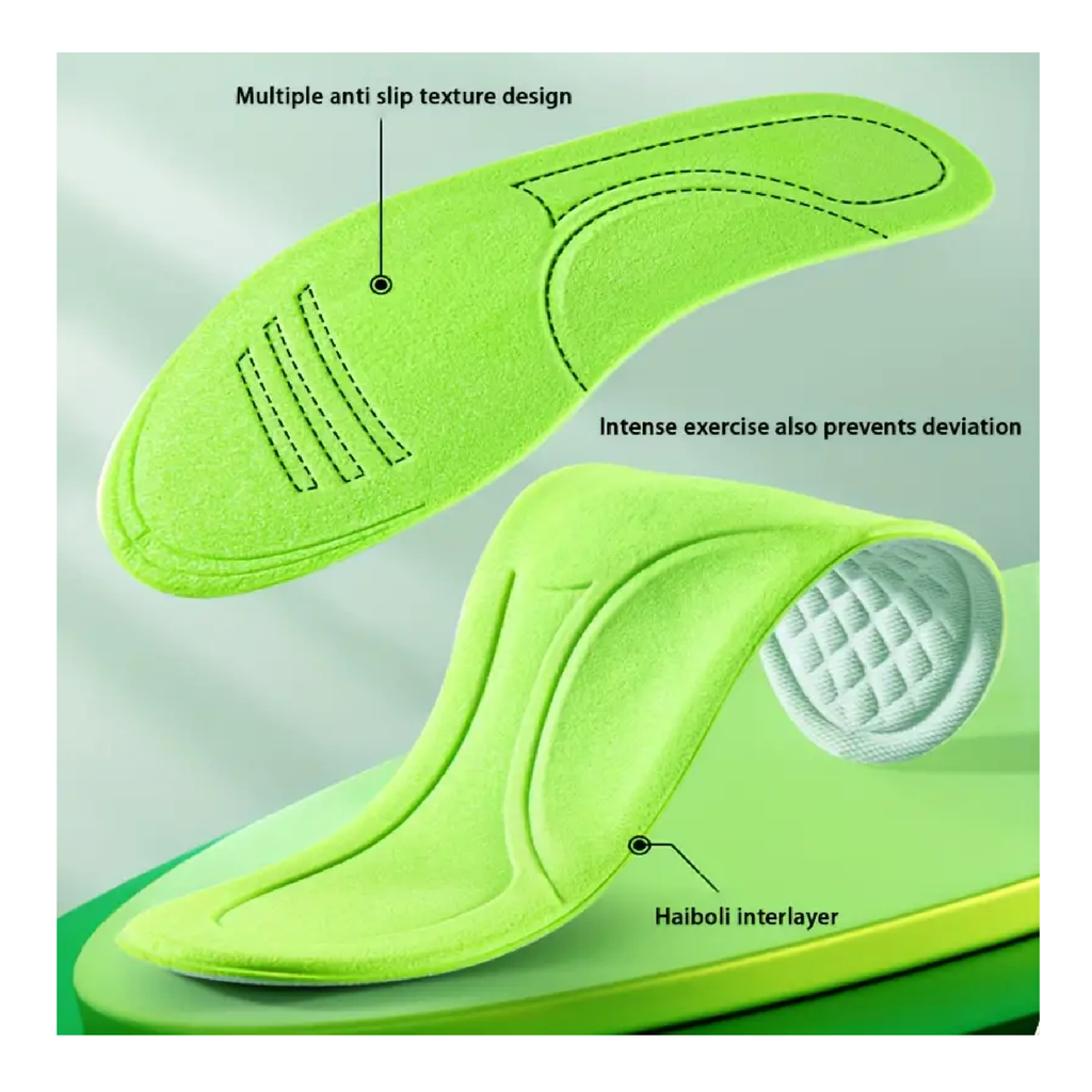 3pairs Free To Cut Sports & Fitness Insole, Anti-skid Comfortable Inso