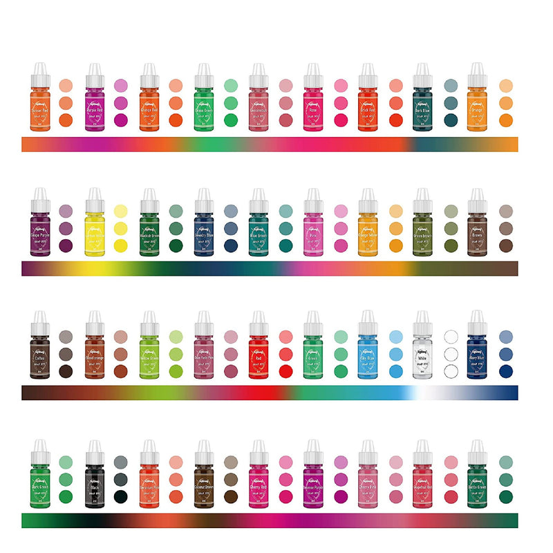 Bath Bombs Bath Bomb Mold Kit 12 Pieces With 12 Soap Colorant, Shrink ...
